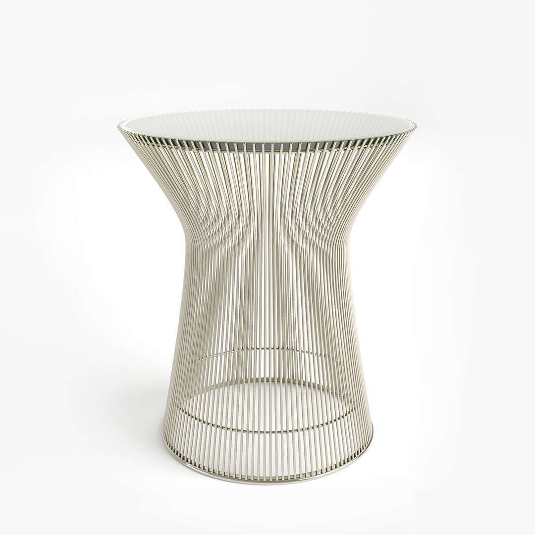 3D 2Modern Knoll Platner Side Table - TurboSquid 2050381