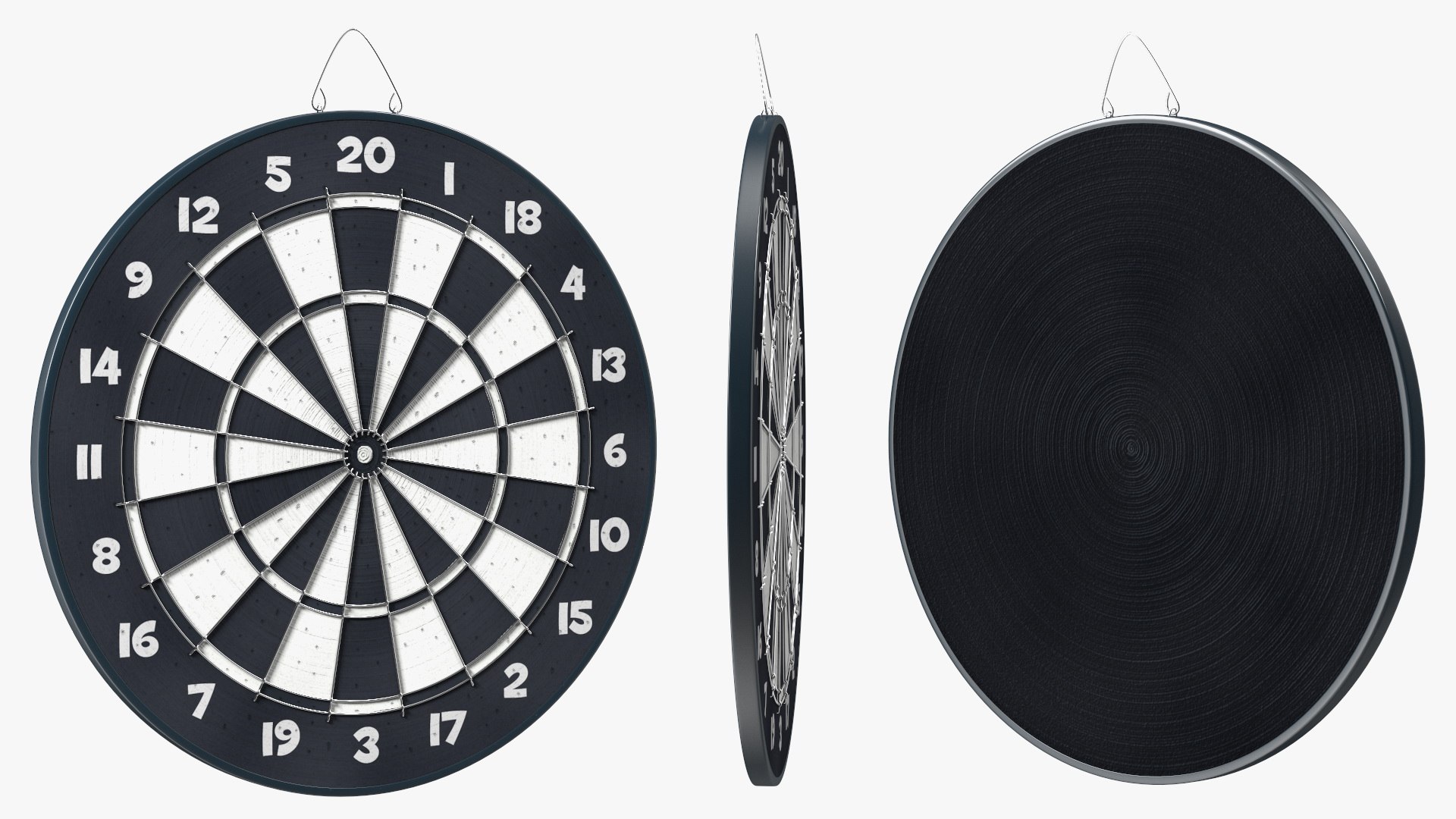 3D Round Dart Board Model - TurboSquid 2174360