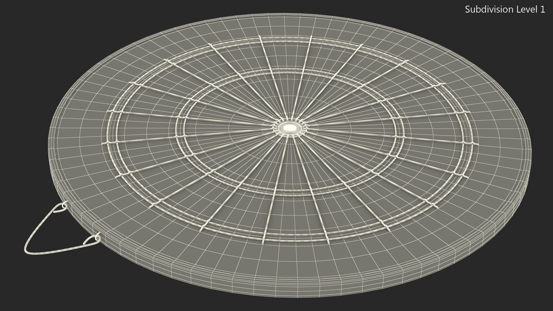 3D Round Dart Board Model - TurboSquid 2174360