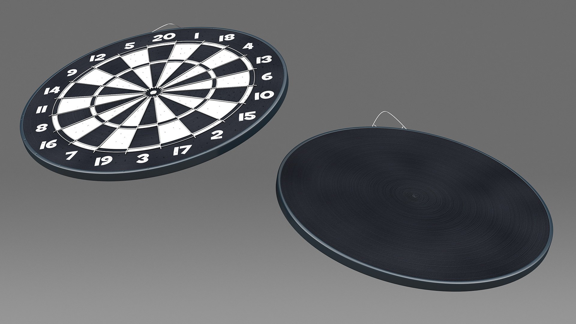 3D Round Dart Board Model - TurboSquid 2174360