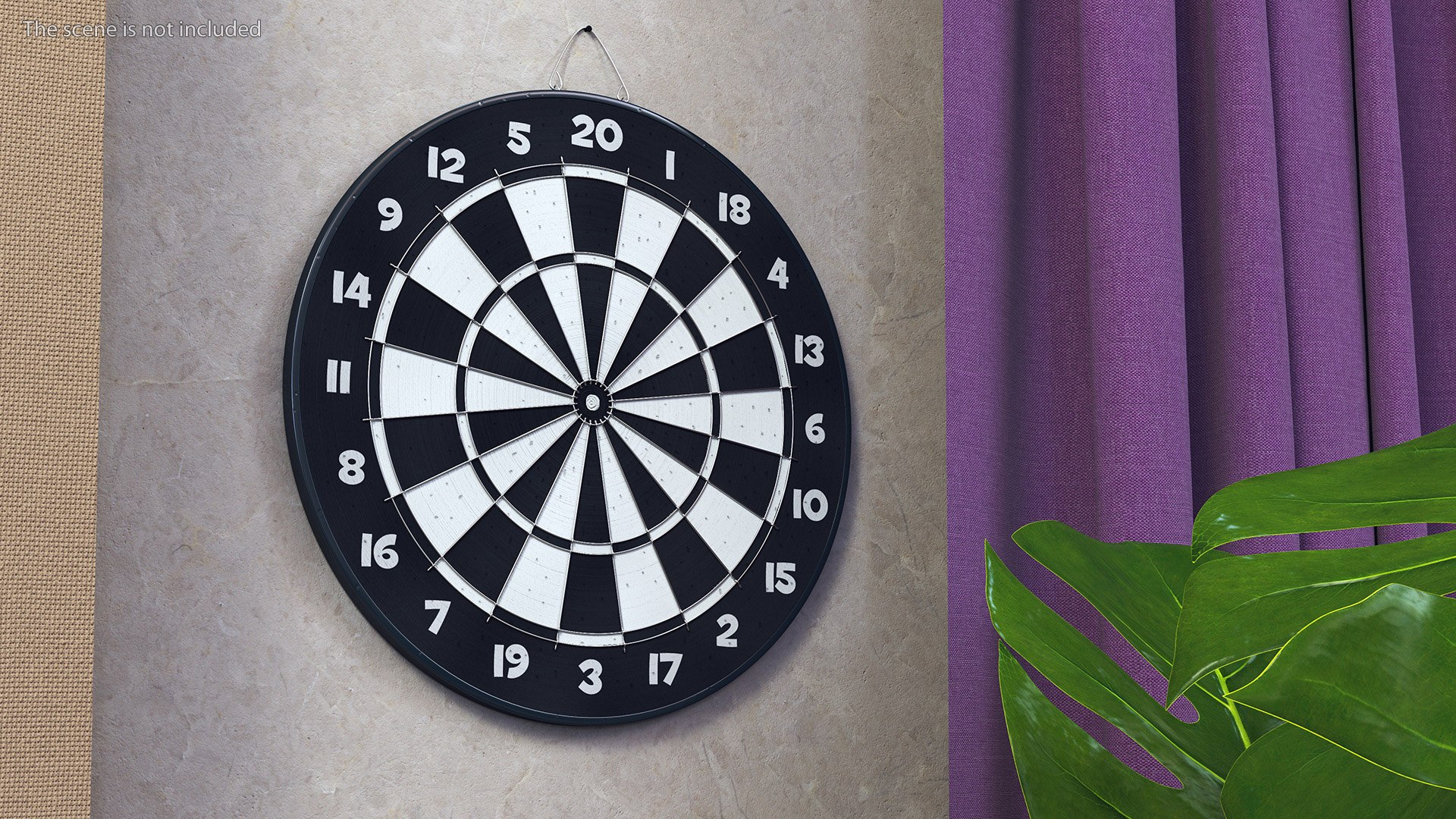 3D Round Dart Board Model - TurboSquid 2174360