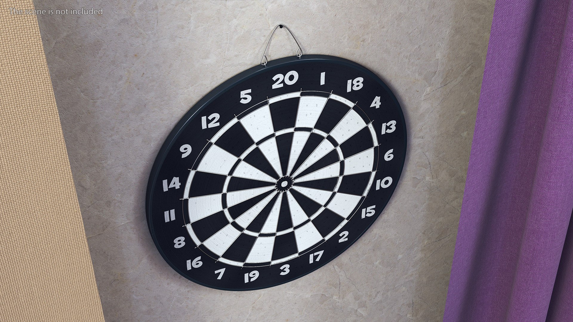 3D Round Dart Board Model - TurboSquid 2174360