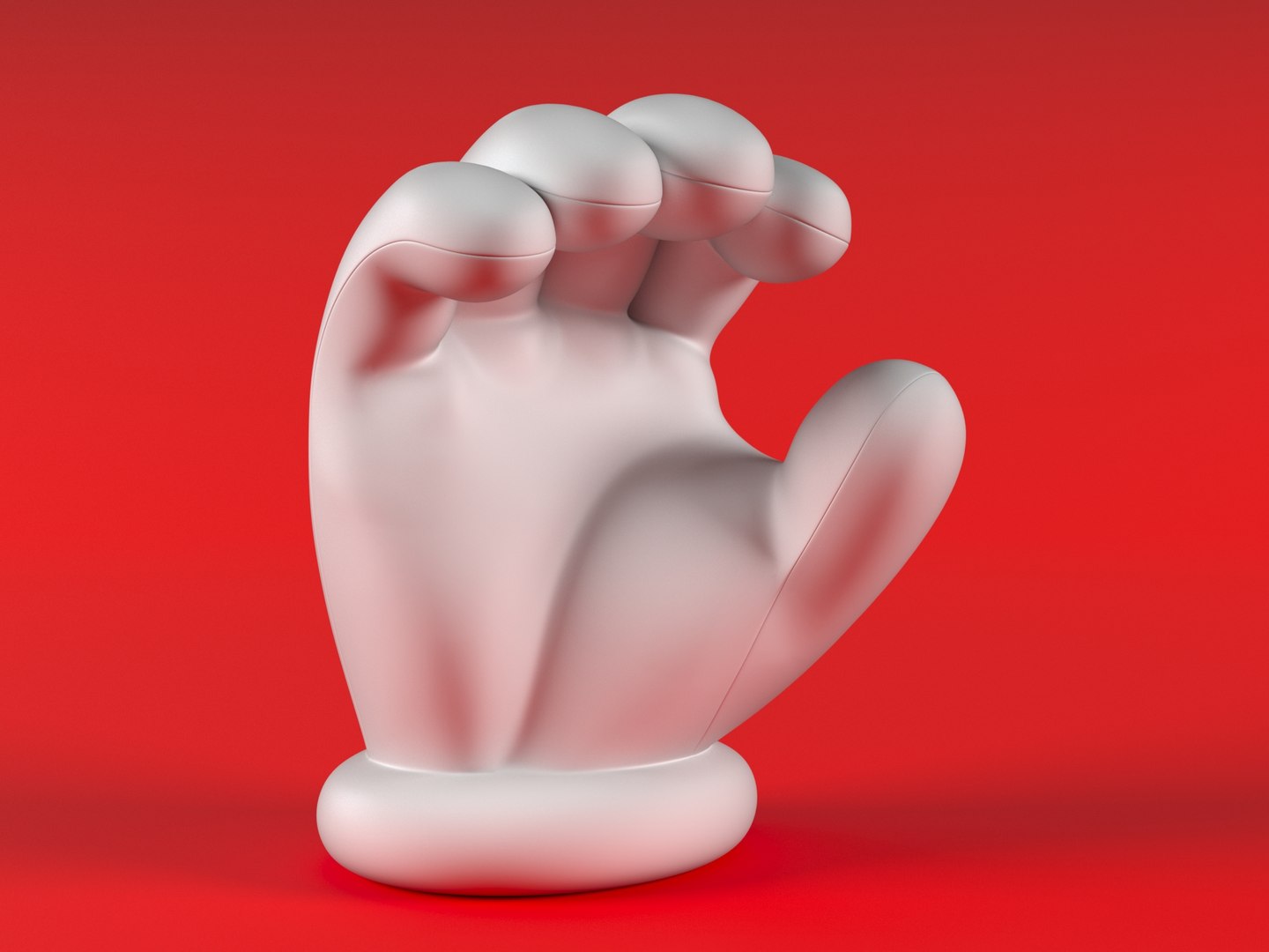 Mario Hand - Hold 3D - TurboSquid 2455558