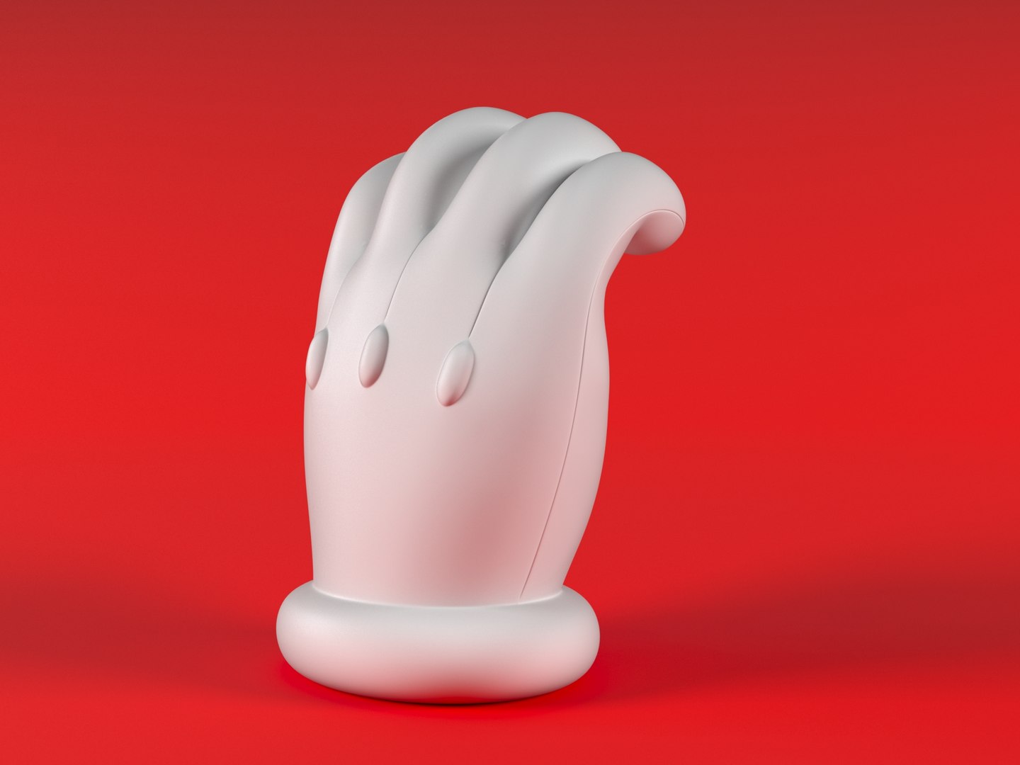 Mario Hand - Hold 3D - TurboSquid 2455558