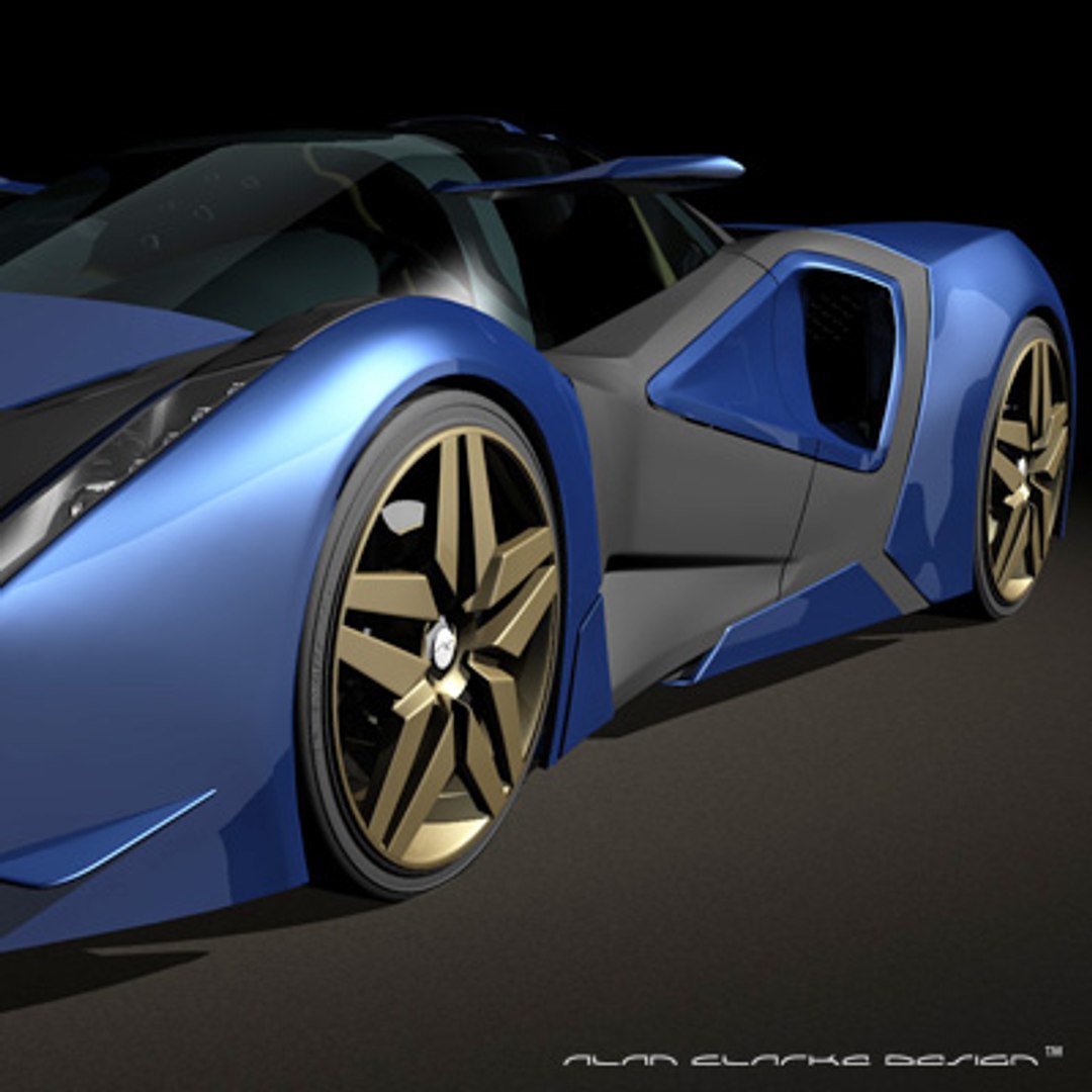 3d Concept Car
