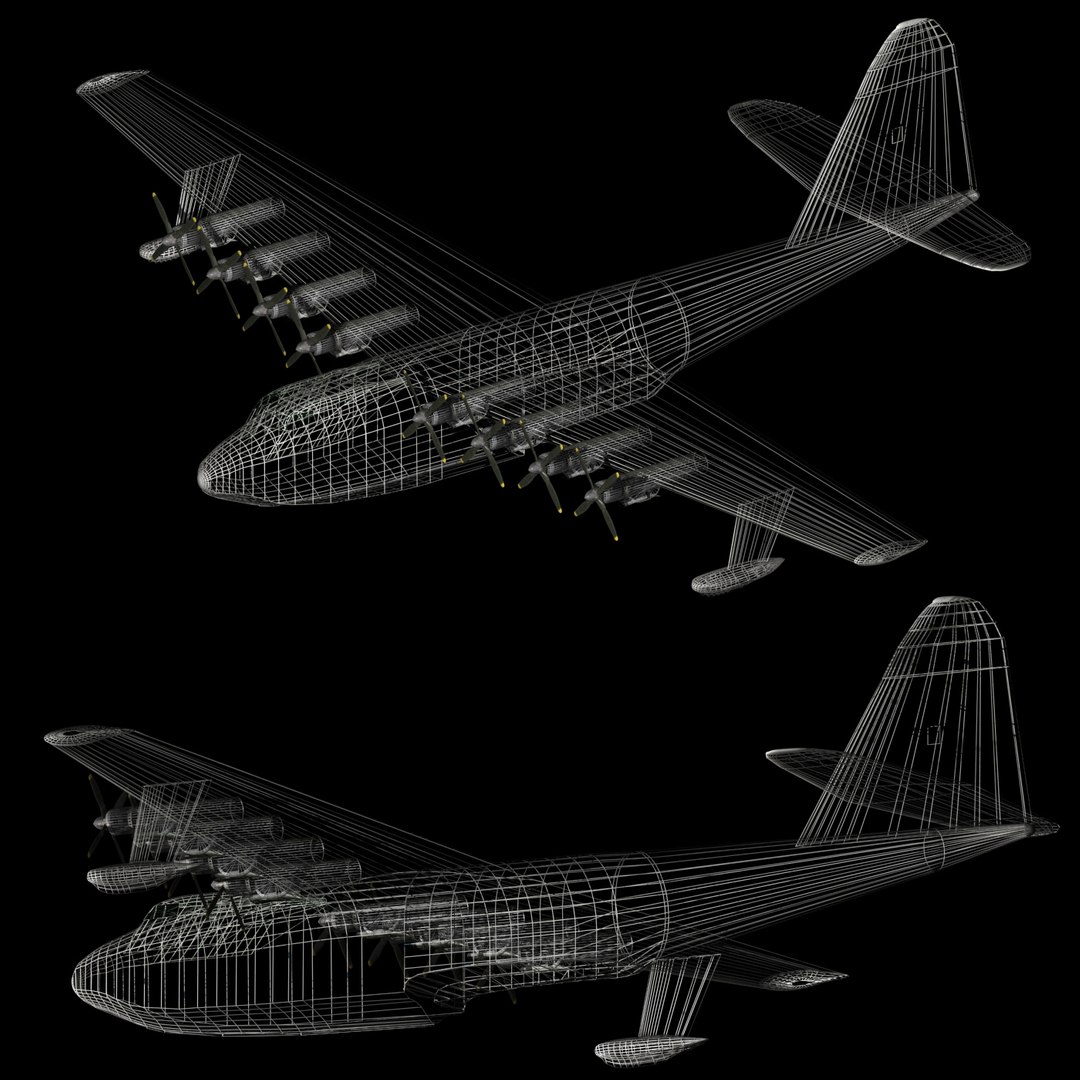 3D Spruce Goose - TurboSquid 1167079