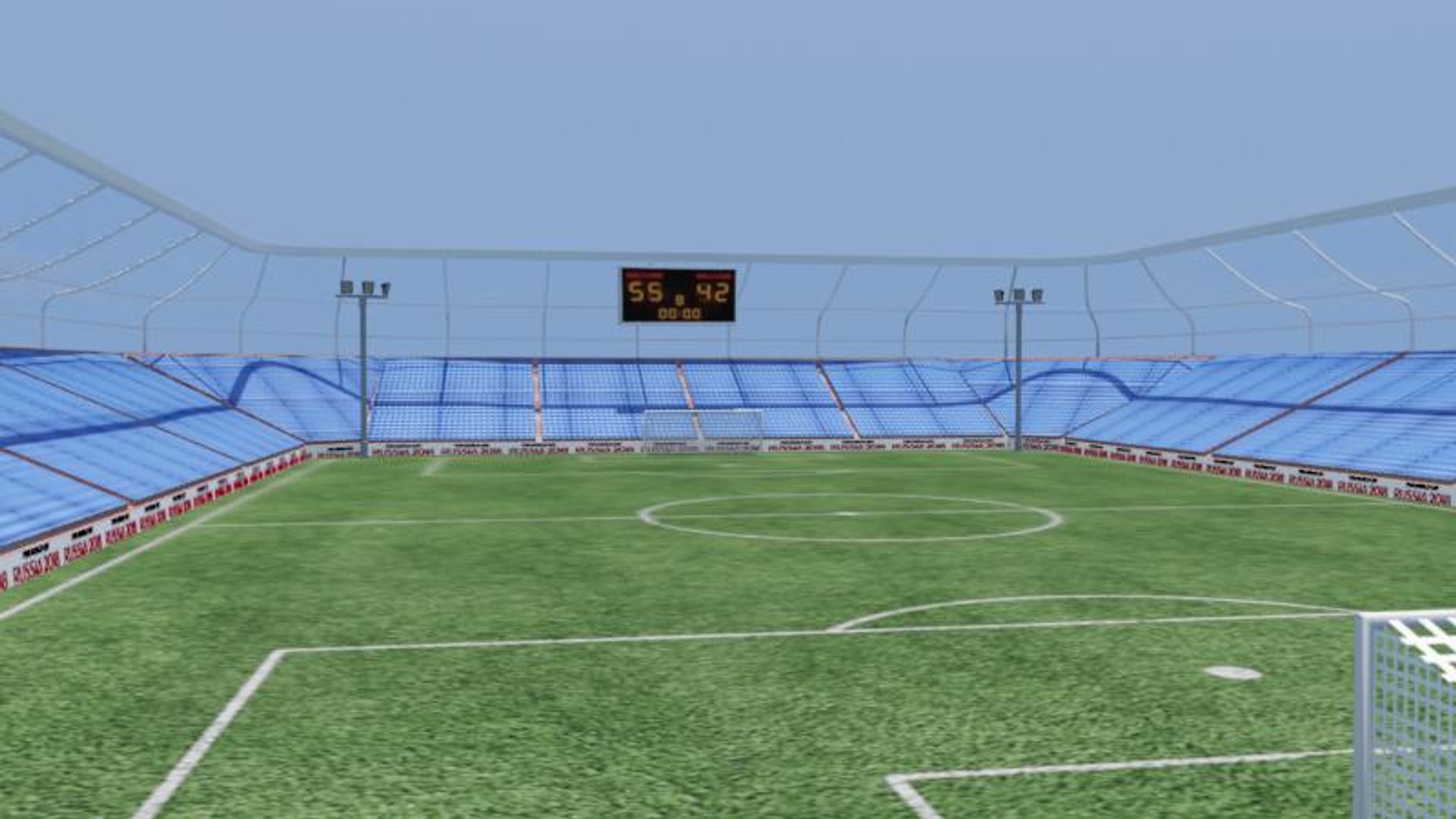 3D Low Poly Soccer Stadium - TurboSquid 1714705