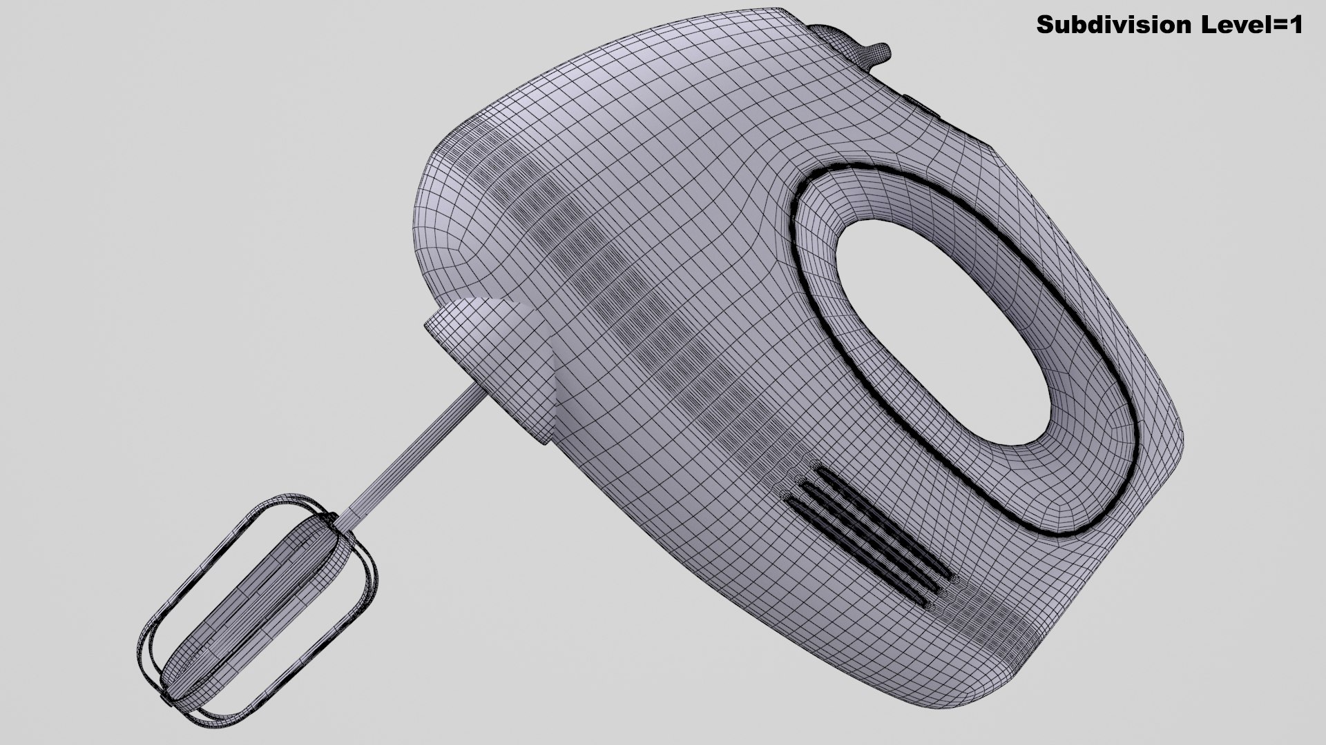 Hand Mixer 02 Model - TurboSquid 1967958