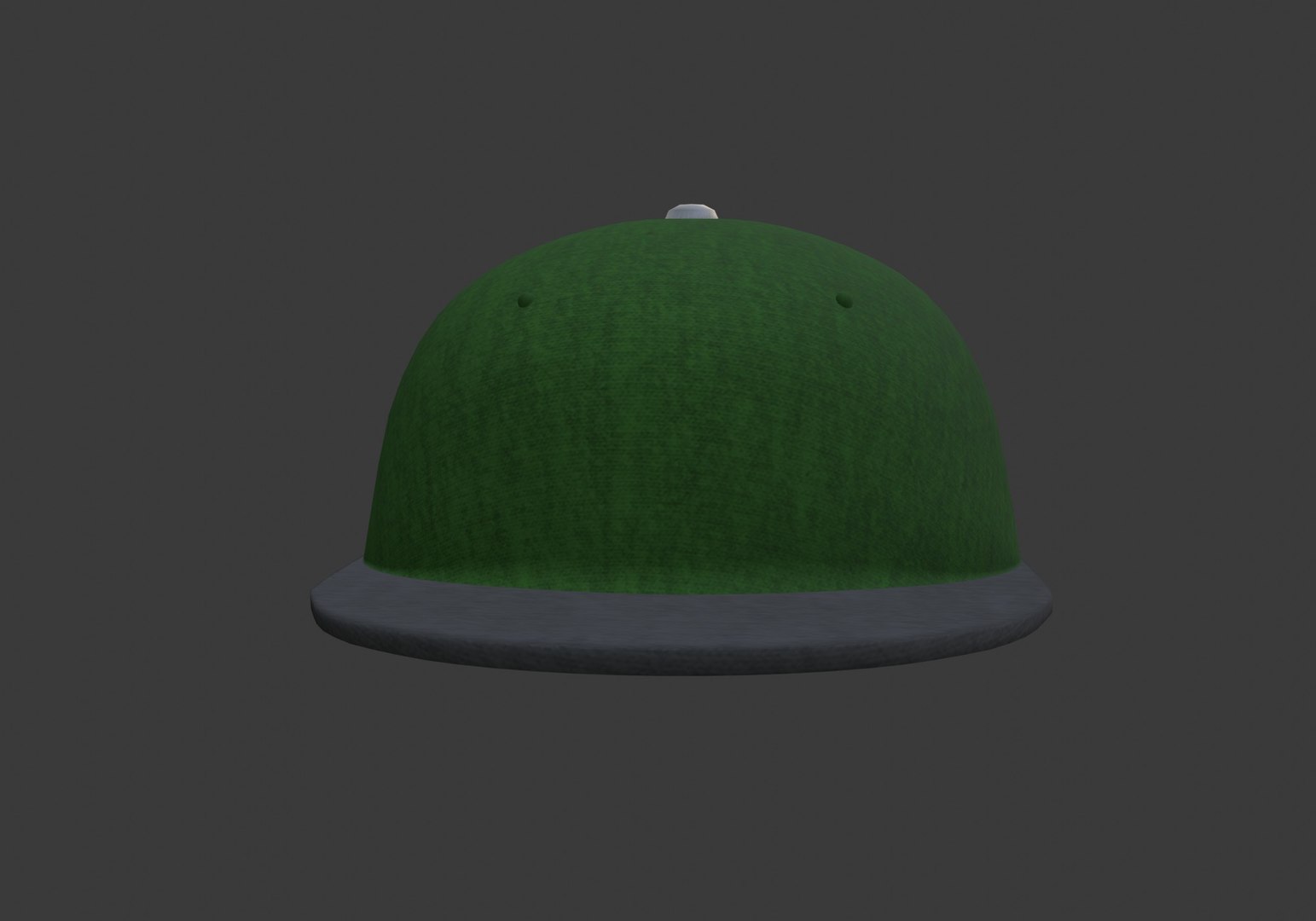 Green cap 3D model - TurboSquid 1893224