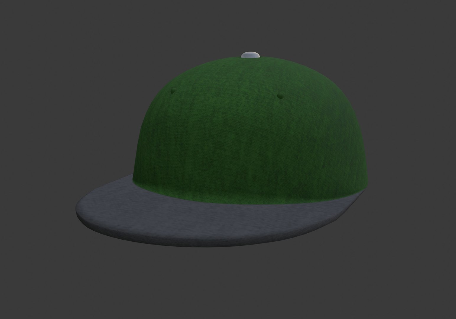 Green cap 3D model - TurboSquid 1893224