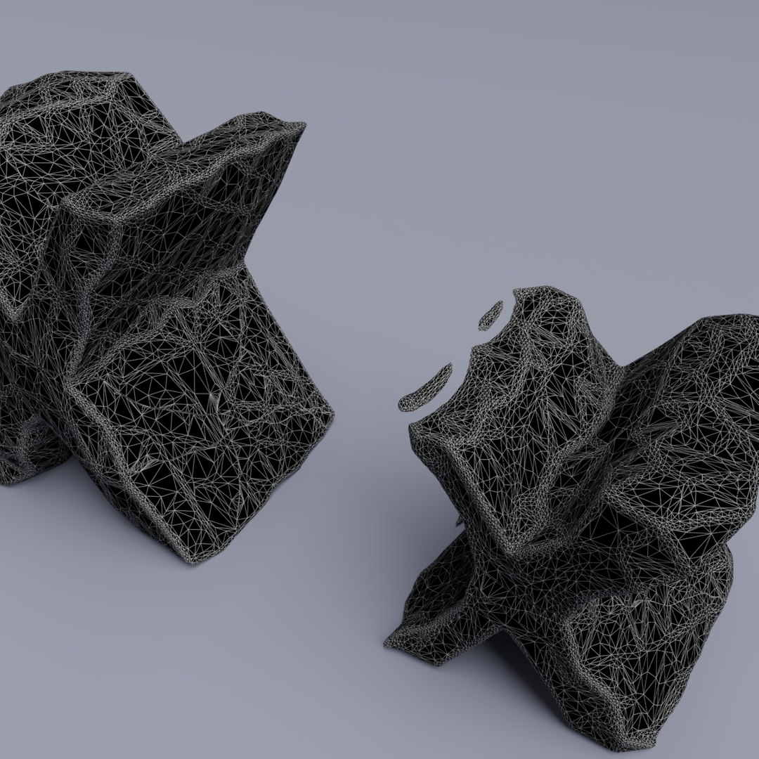 3D Letter X Model - TurboSquid 1398859