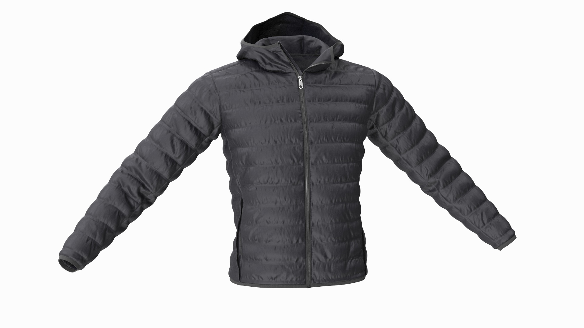 3D Model Jacket Black - TurboSquid 2088992