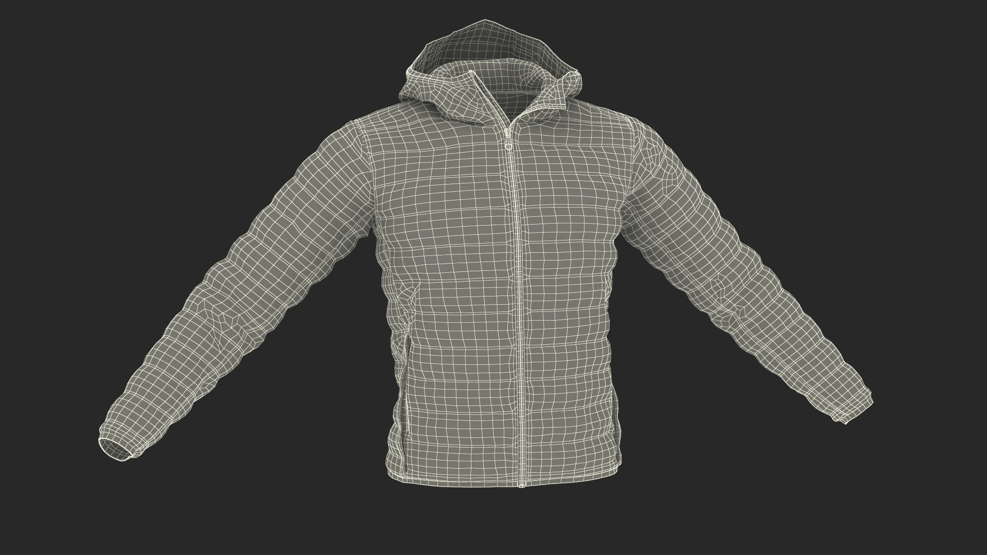 3D Model Jacket Black - TurboSquid 2088992