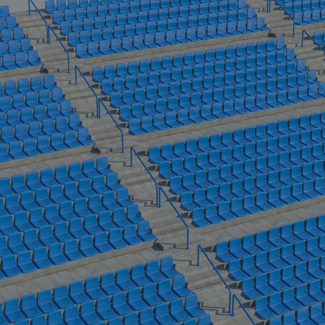 Arena Seats 3d Model