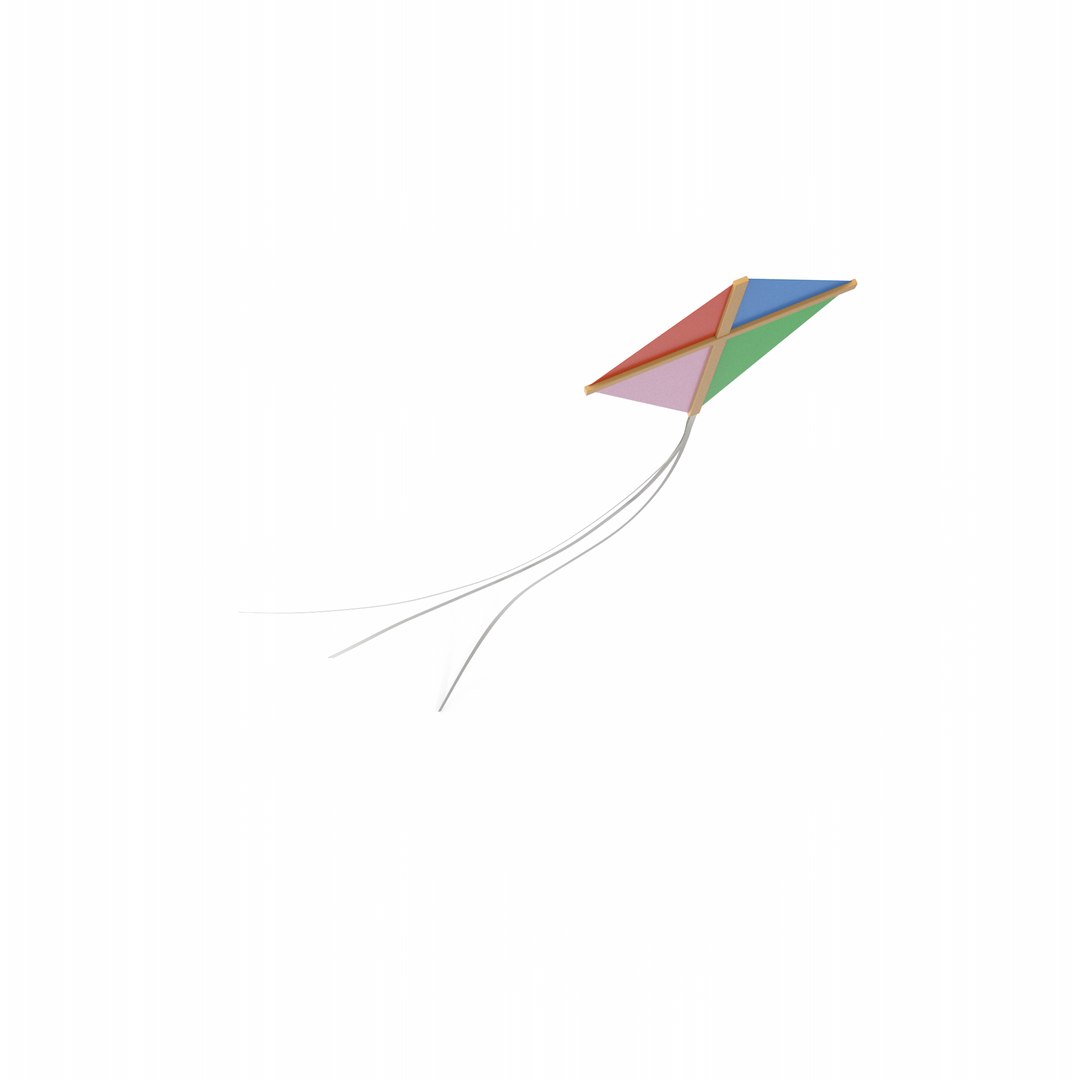 Kite 3D Model - TurboSquid 2192205