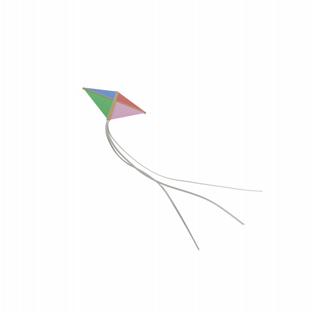 Kite 3D Model - TurboSquid 2192205