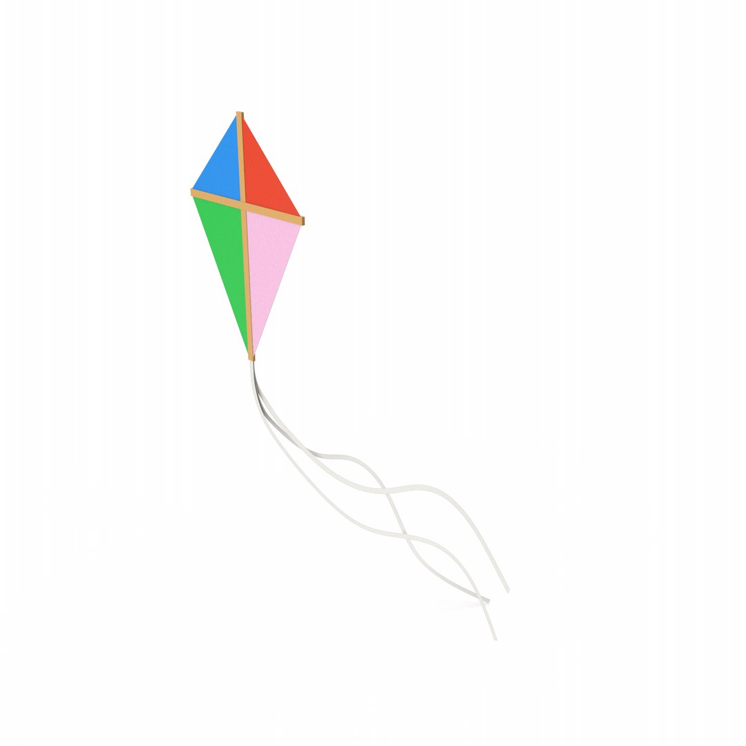 Kite 3D Model - TurboSquid 2192205