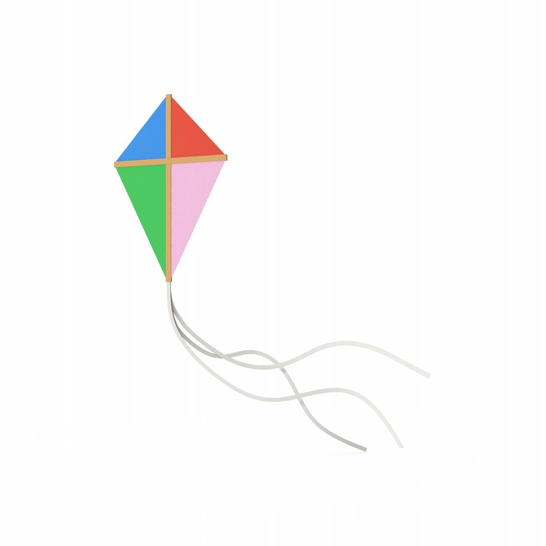 Kite 3D Model - TurboSquid 2192205