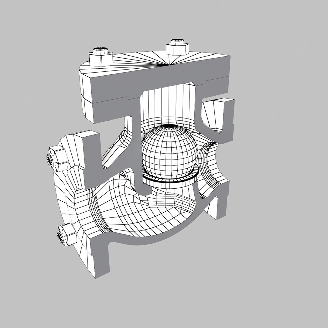 3D Check Valve model - TurboSquid 1832215