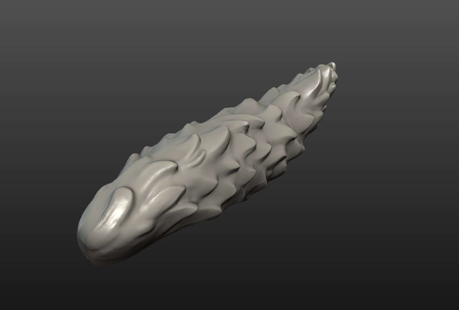 3D Wolf Tail Model - TurboSquid 1238663
