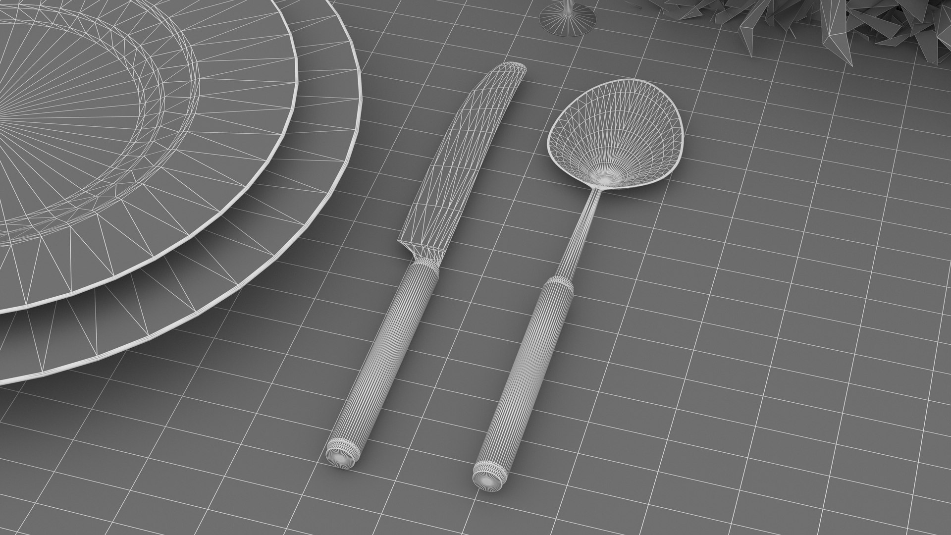 3D Dinner Table 2 - 8K - TurboSquid 2249868