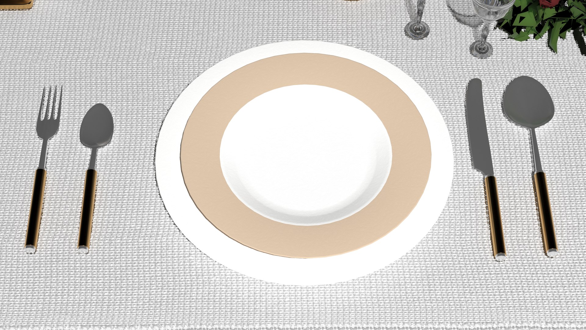 3D Dinner Table 2 - 4K - TurboSquid 2249868
