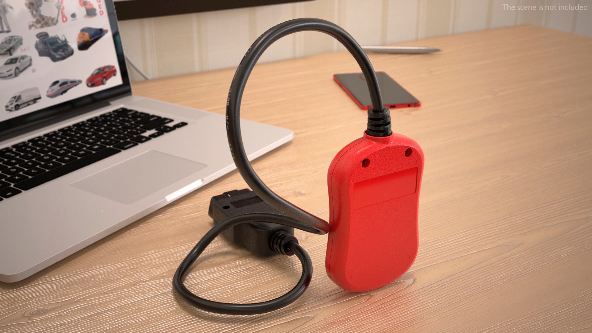 3D model Autel OBD2 Code Reader Vertical Position - TurboSquid 1851733