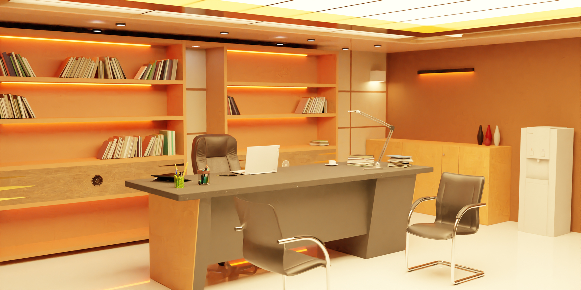 Free 3D model CEO Office Design - TurboSquid 1765491