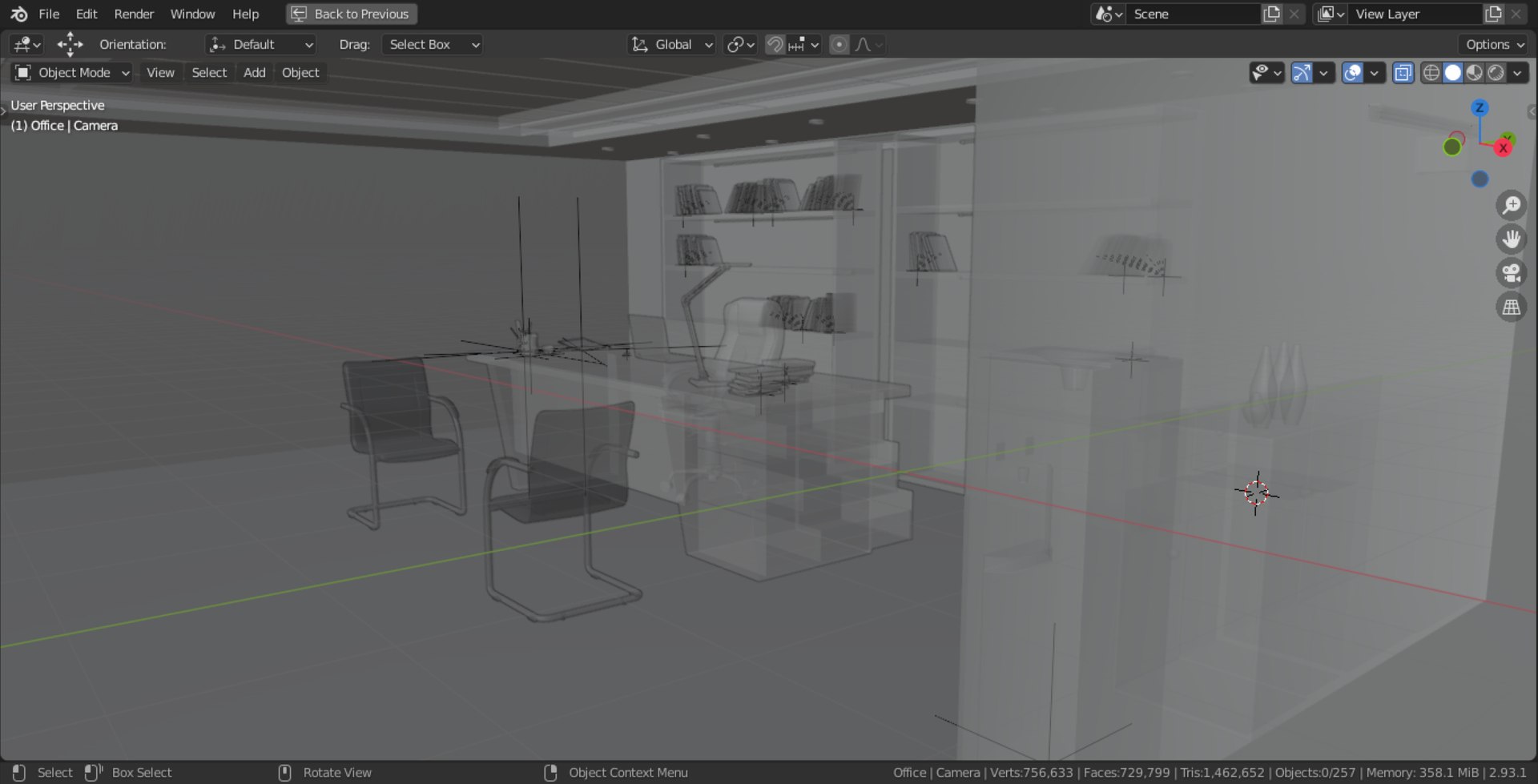 Free 3D Model CEO Office Design - TurboSquid 1765491