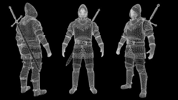 3D Mercenary warrior - TurboSquid 1954925