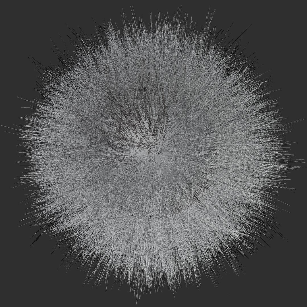 3D Fuzzy Sphere With Particle System Model - TurboSquid 2302181