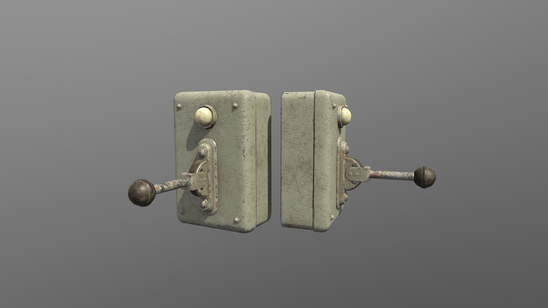 3D toggle switch model - TurboSquid 1557342