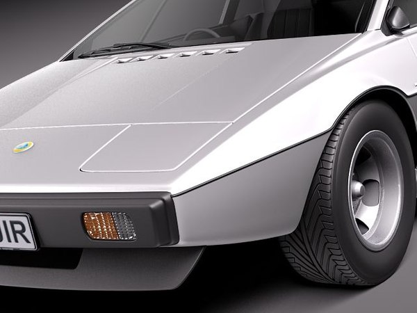 3d model esprit s1 sport car