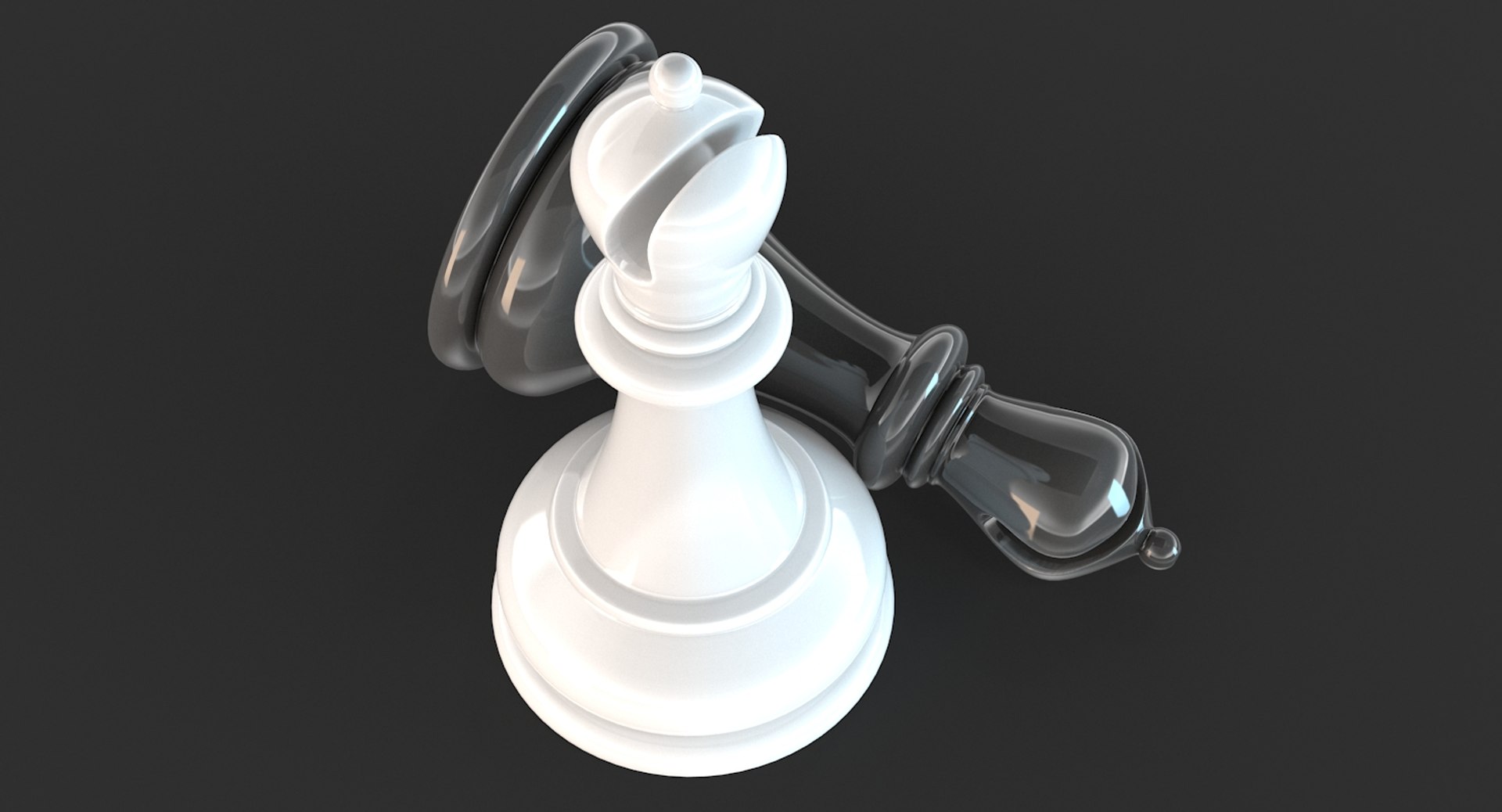 3D Chessmen Bishop Chess Piece Model - TurboSquid 1418622