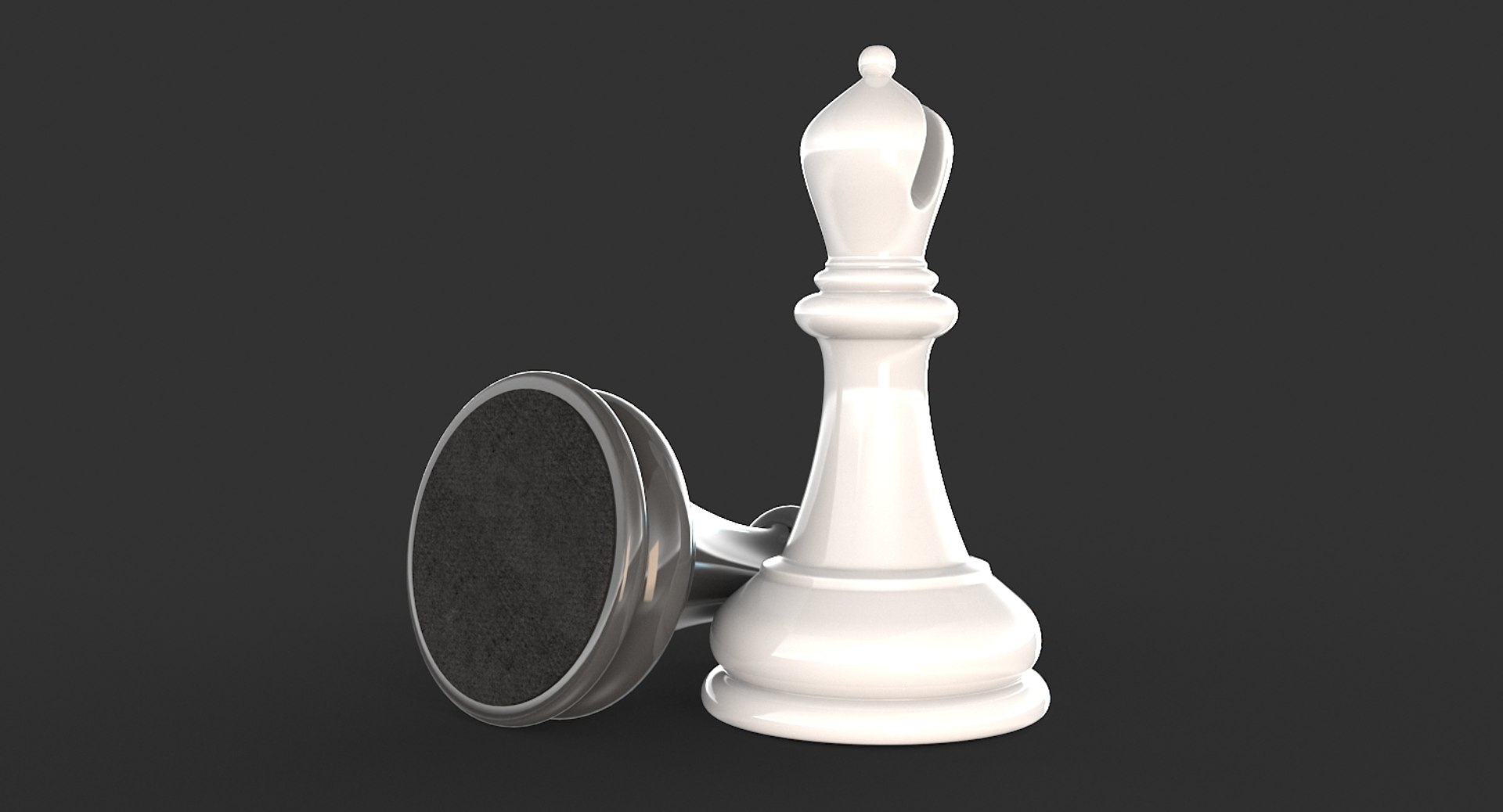 3D Chessmen Bishop Chess Piece Model - TurboSquid 1418622