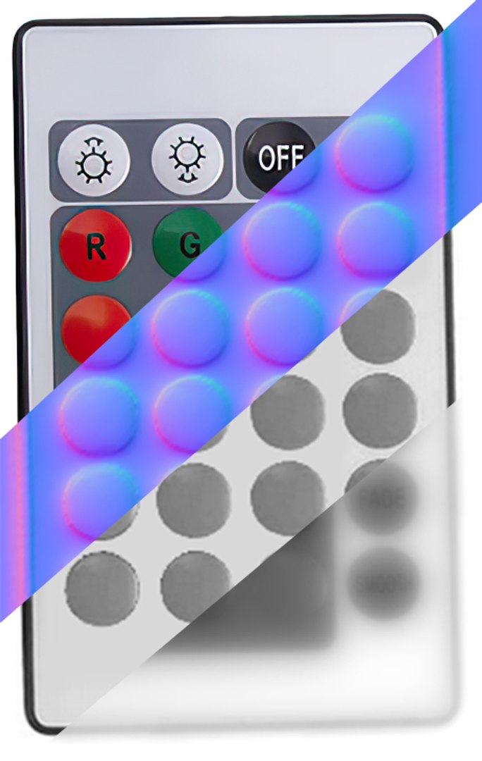 3D Model Remote Controller RGB LED Light Low-poly - TurboSquid 1784145