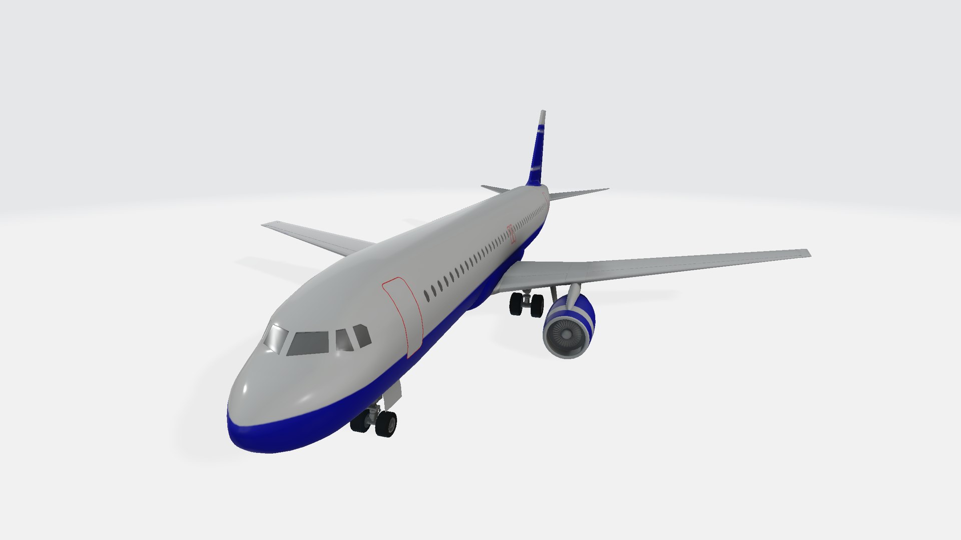 Passenger Plane 3D Model - TurboSquid 2353288