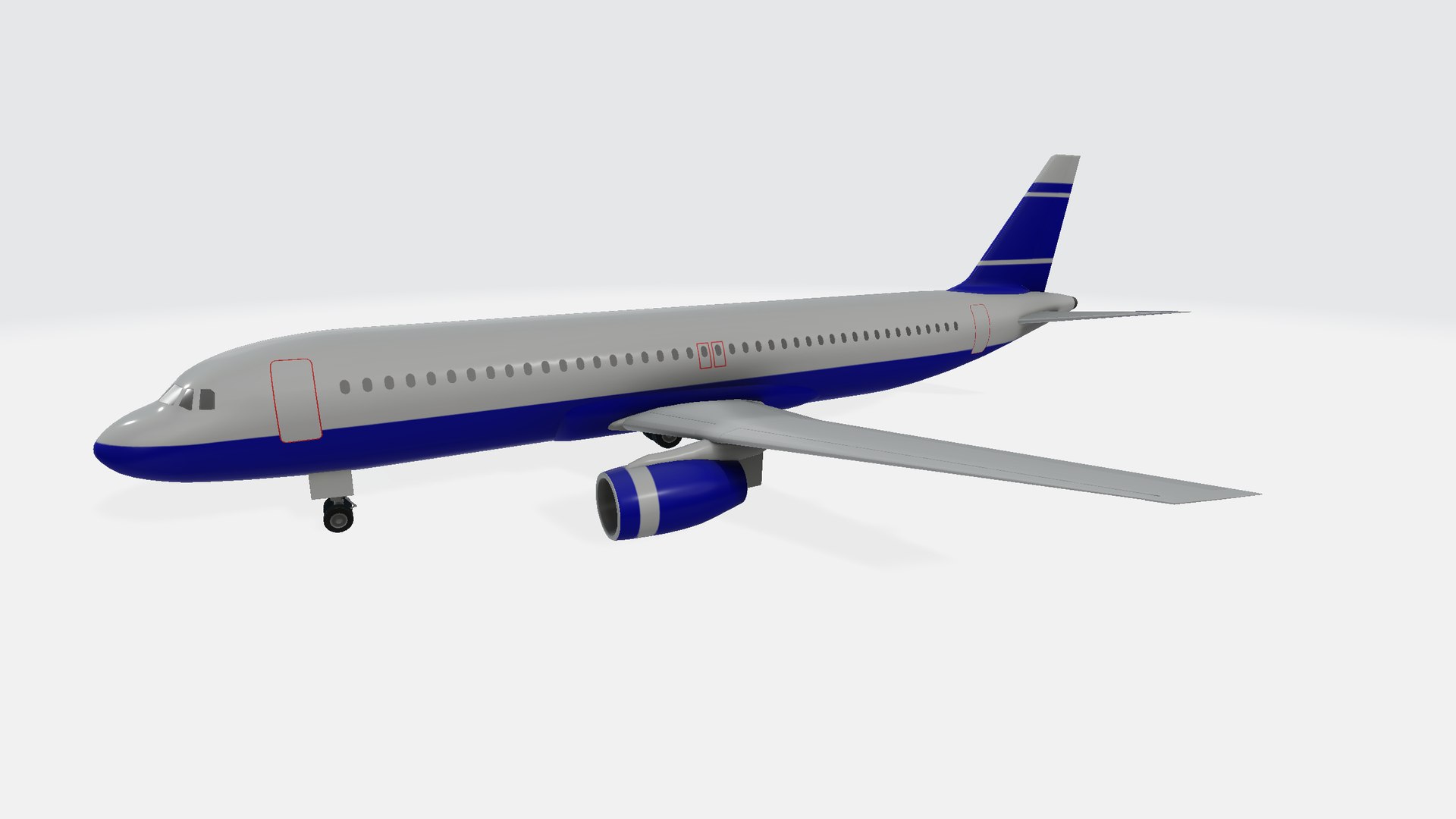 Passenger Plane 3D Model - TurboSquid 2353288