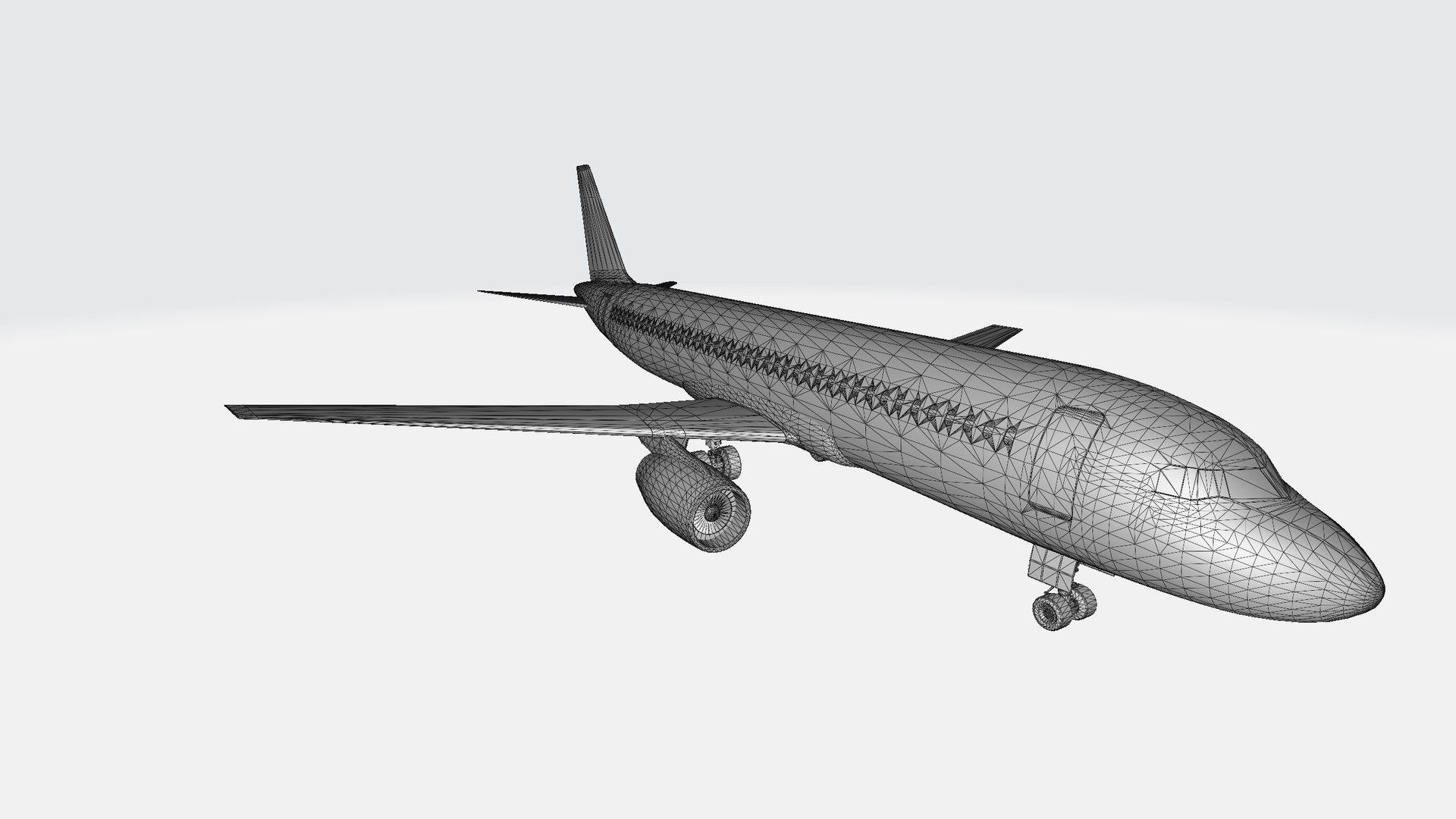 Passenger Plane 3D Model - TurboSquid 2353288