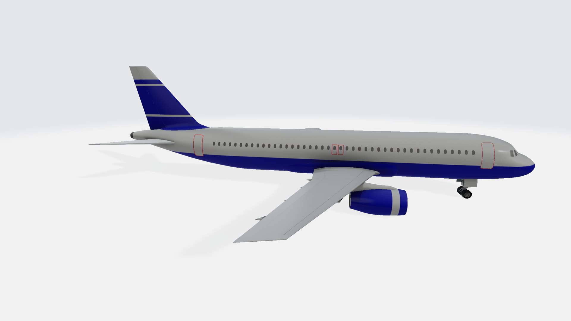 Passenger Plane 3D Model - TurboSquid 2353288