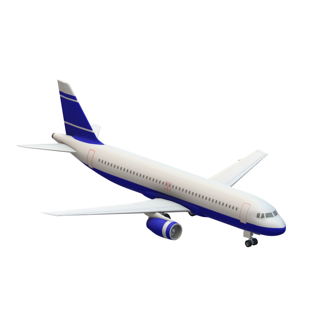 Passenger Plane 3D Model - TurboSquid 2353288