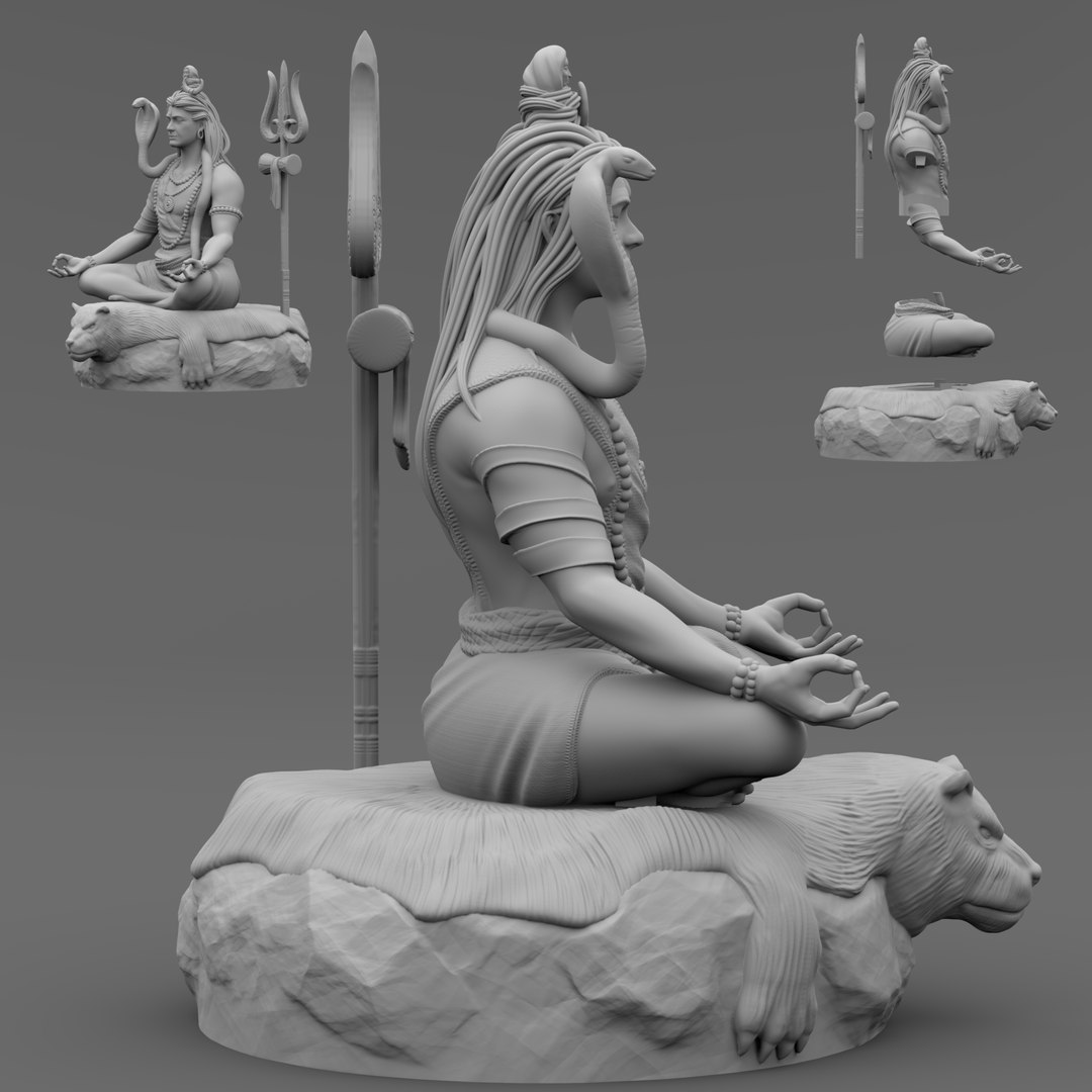3D Shiva - TurboSquid 2000521