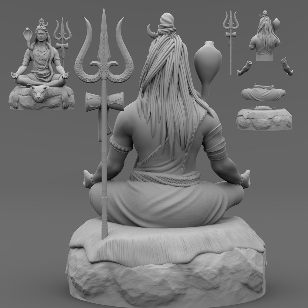 3D Shiva - TurboSquid 2000521