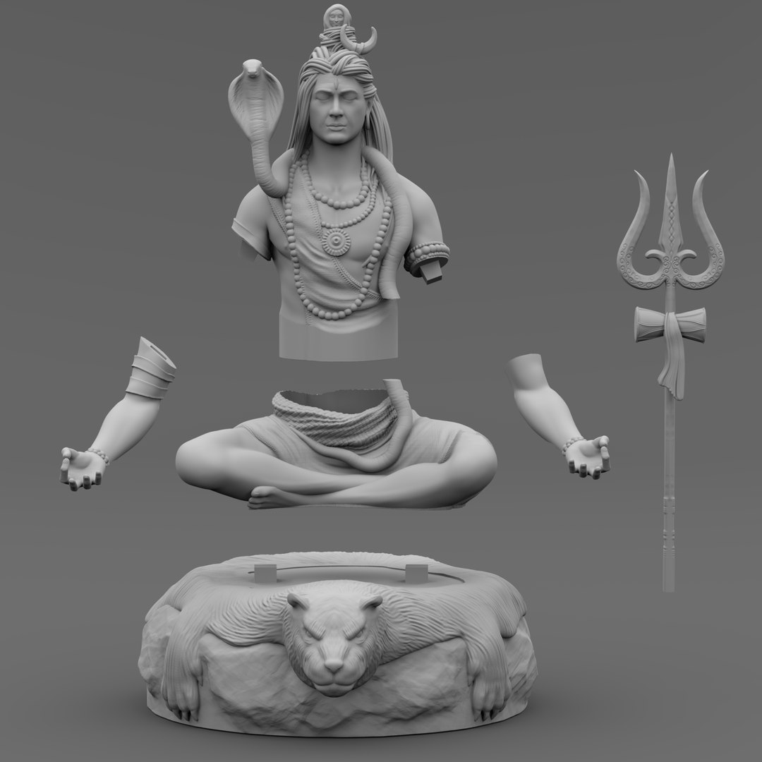 3D Shiva - TurboSquid 2000521
