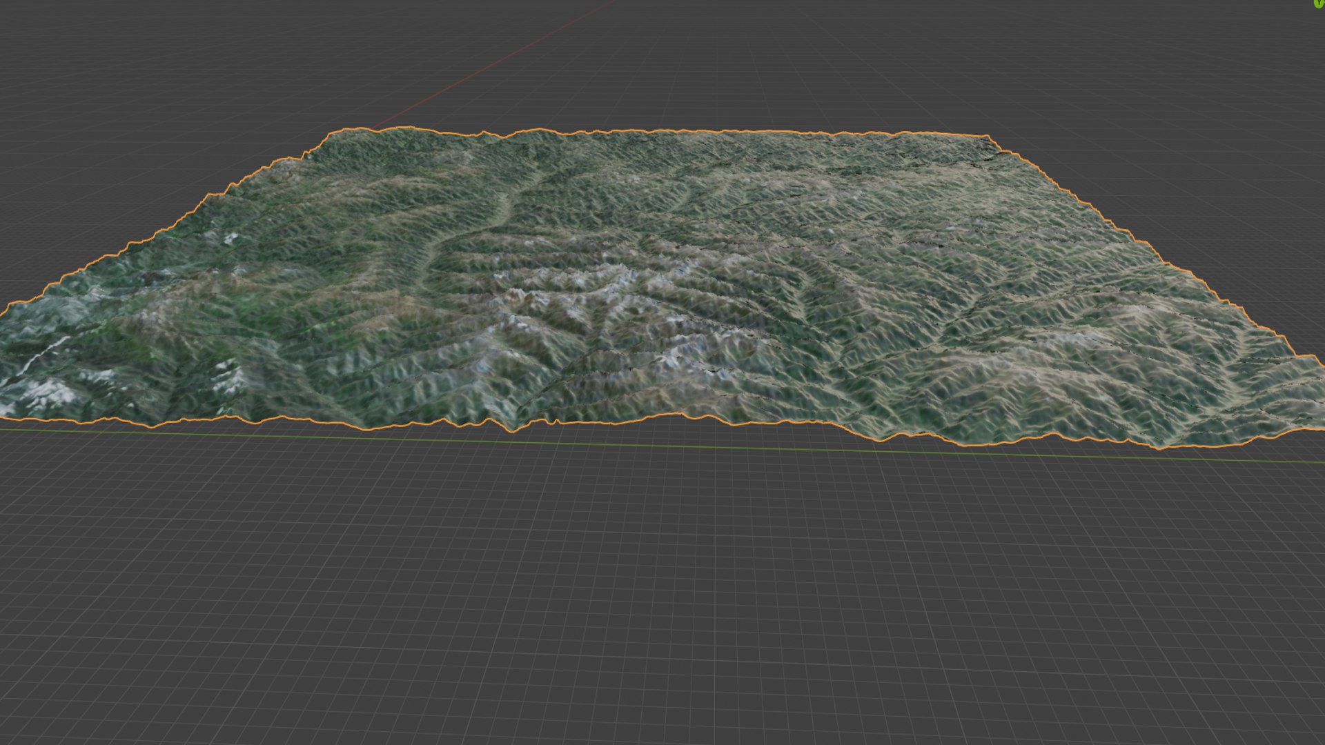 3D Alp Terrain 3 Model - TurboSquid 2200049