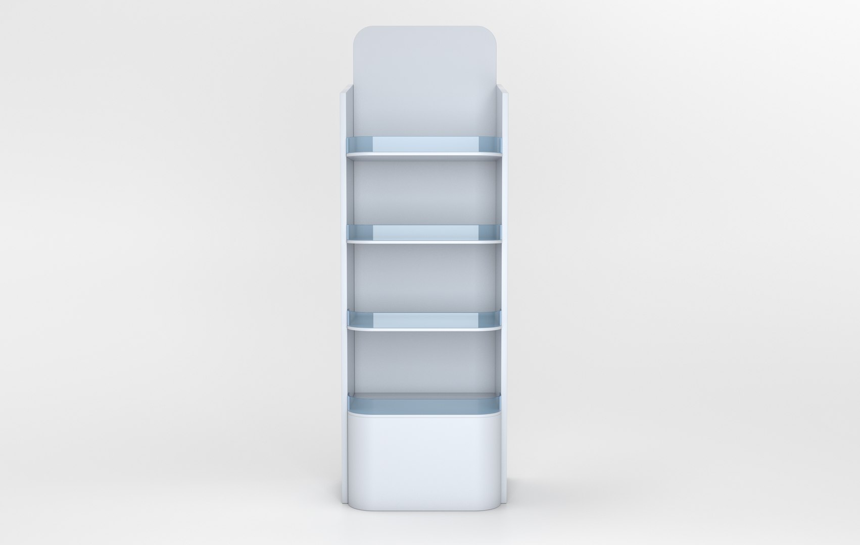 Store Shelves Stand Model - TurboSquid 1259434