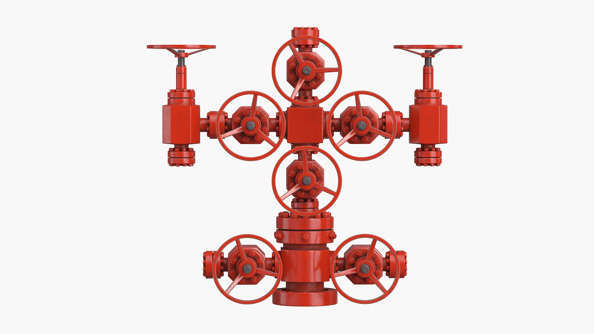3D Oil Wellhead Collection Model - TurboSquid 2346836