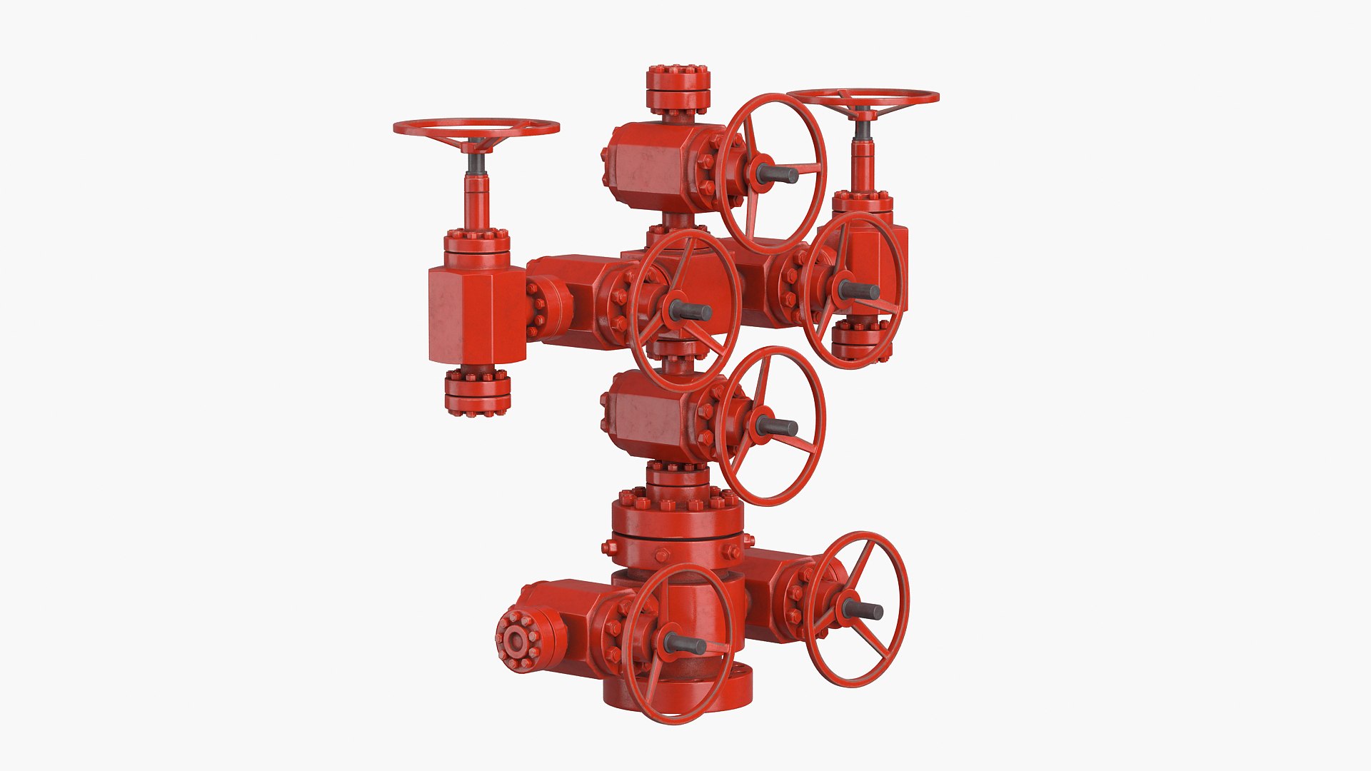 3D Oil Wellhead Collection Model - TurboSquid 2346836