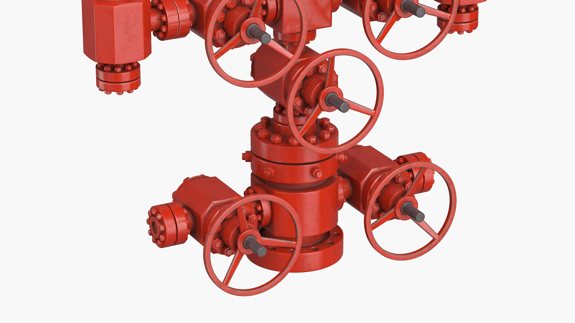 3D Oil Wellhead Collection Model - TurboSquid 2346836