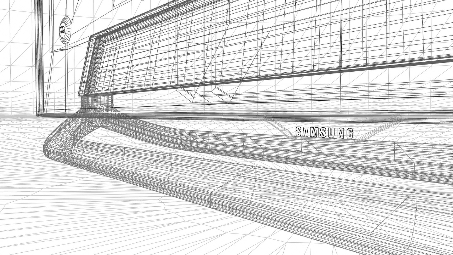 3d Sized Samsung Smart Model